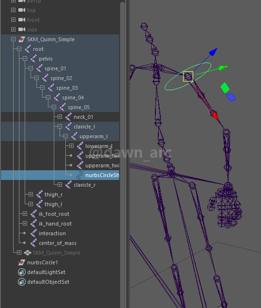 [Maya]Rigging 04 - Controller